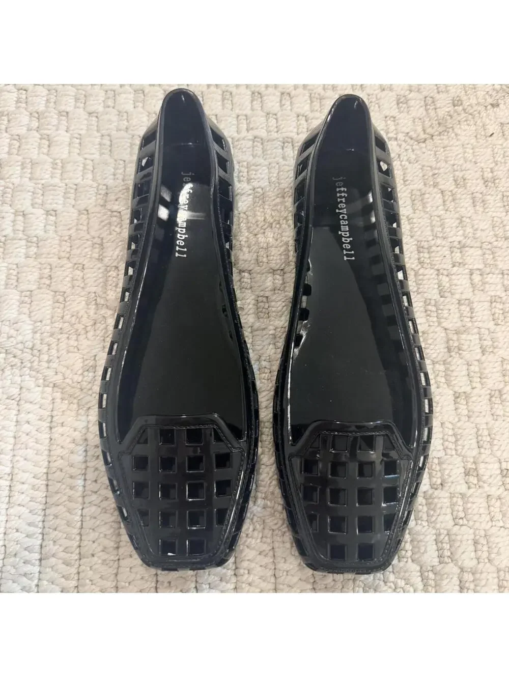 Jeffrey Campbell | Shoes | Jeffrey Campbell Sunni Jelly Flats | Poshmark